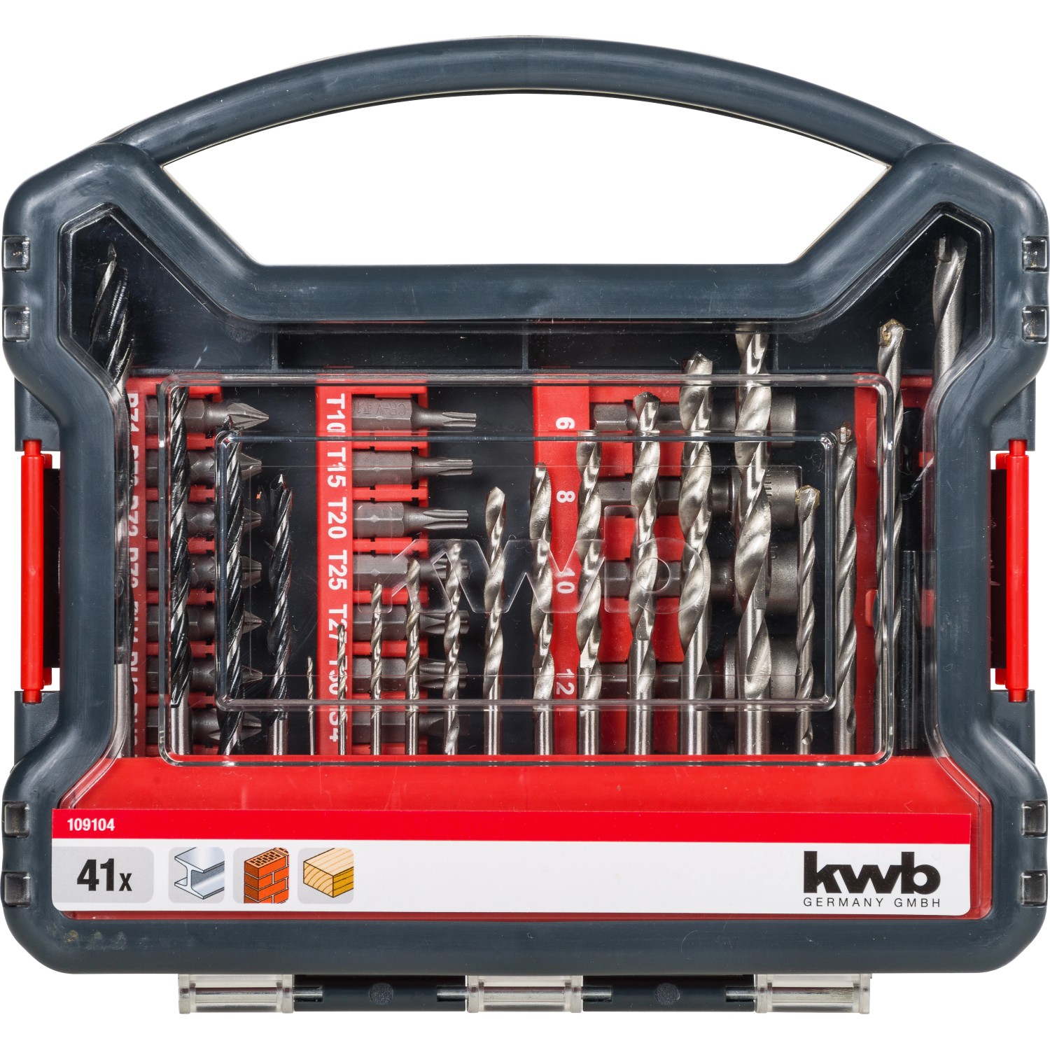 kwb Power-Box Bohrer-Bits mit Steckschlüssel 41-teilig kaufen bei OBI