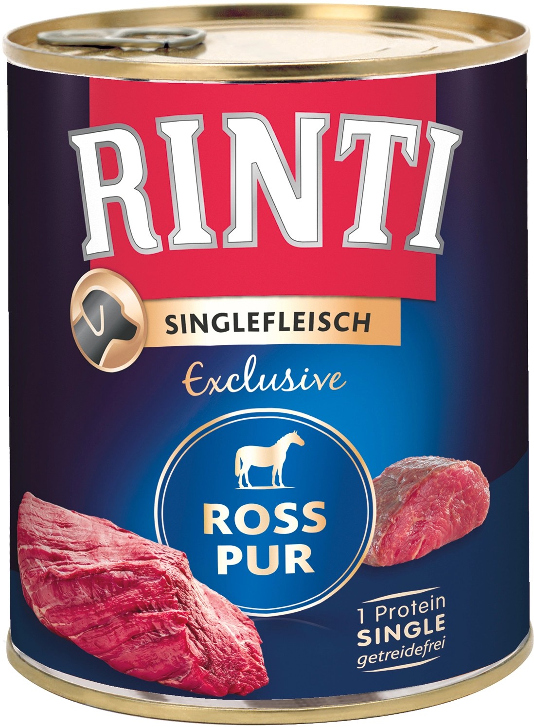 Rinti Hunde-Nassfutter Singlefleisch Exclusive Ross 800 g kaufen bei OBI