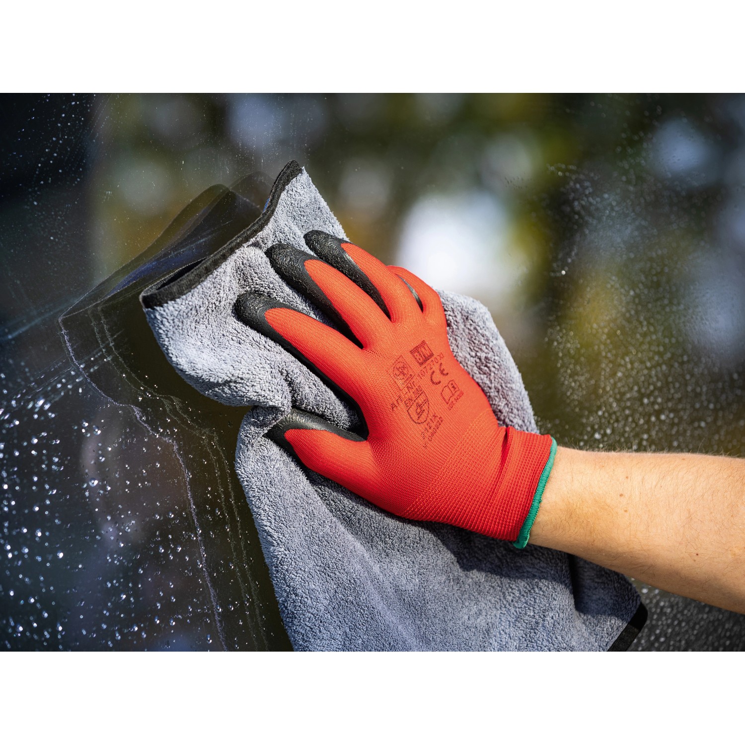 Arbeitshandschuhe Latex Rot 5 Stck. Größe 8 kaufen bei OBI