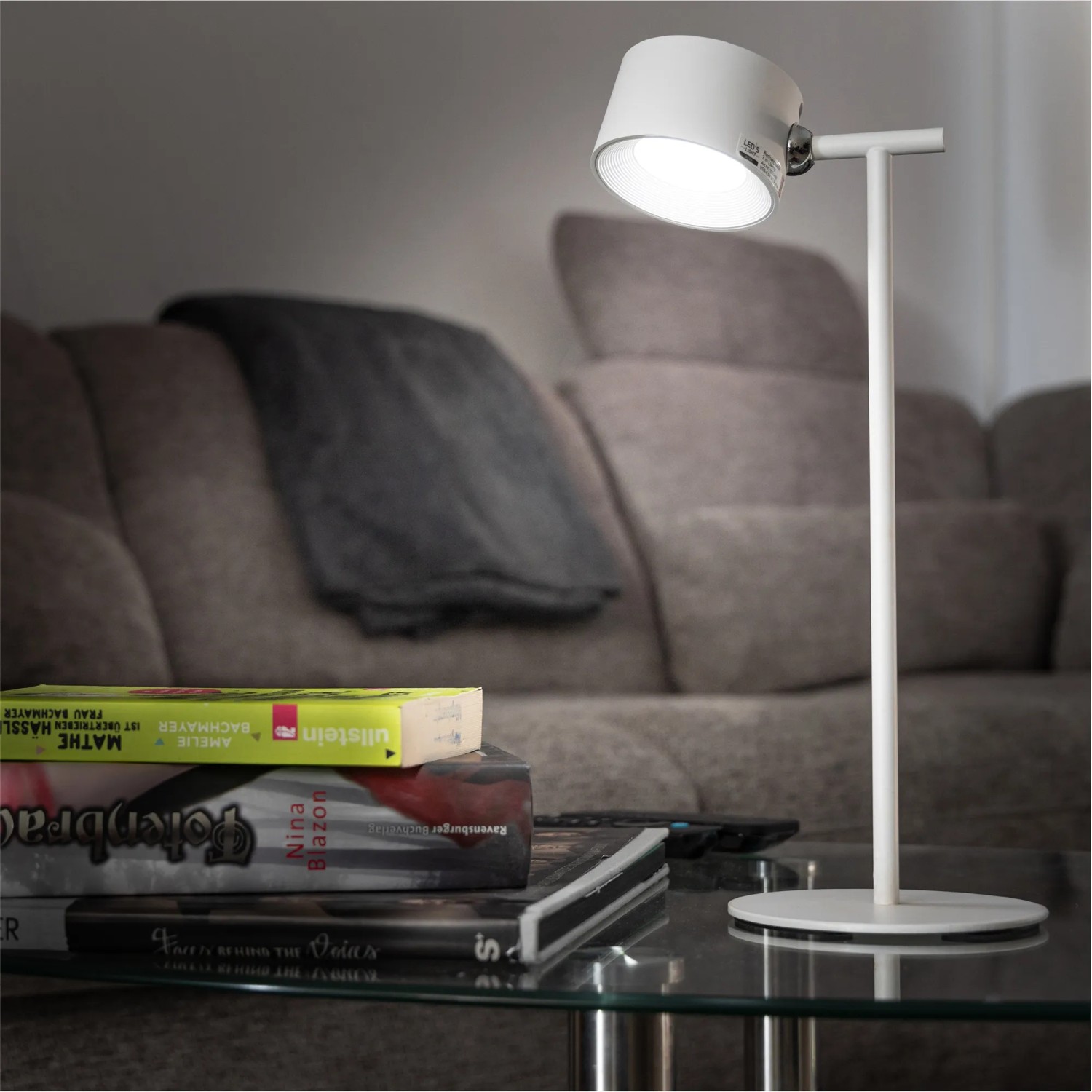LED's light Akku Tischlampe 3in1 250lm 3000K/4000K/6000K IP44 dimmbar ...