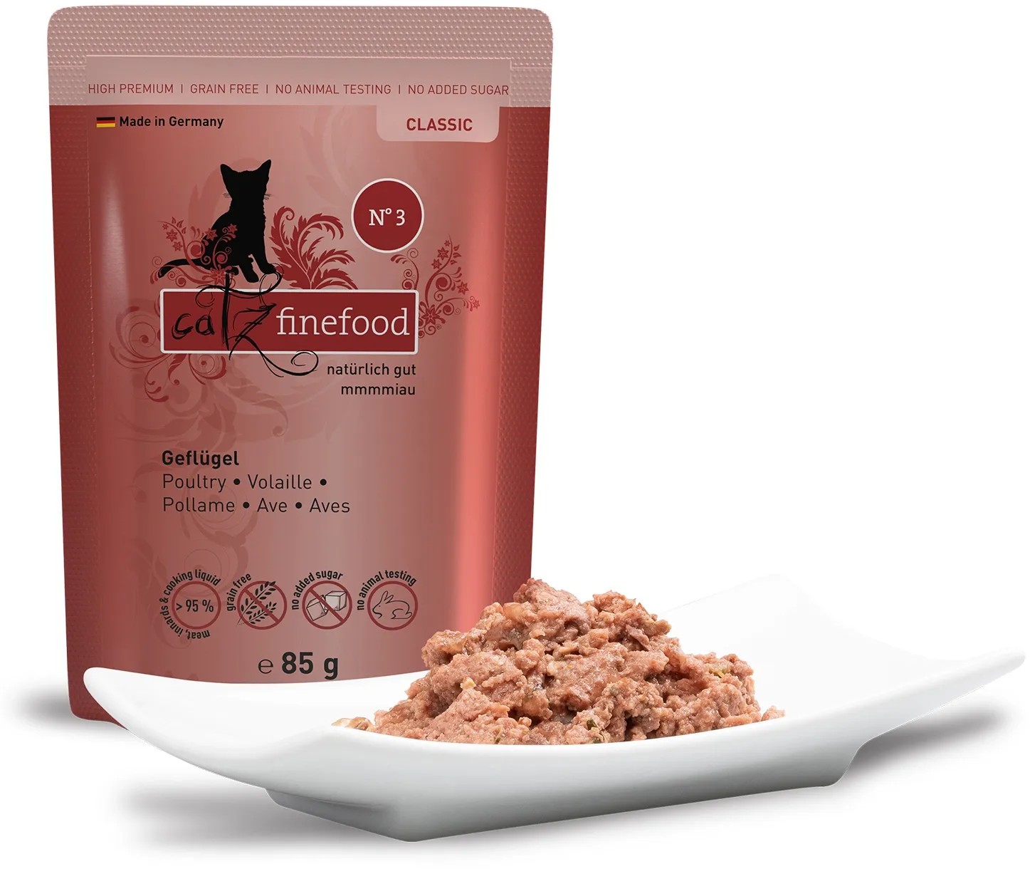 Catz Finefood Katzenfutter No.03 Geflügel 85 g kaufen bei OBI