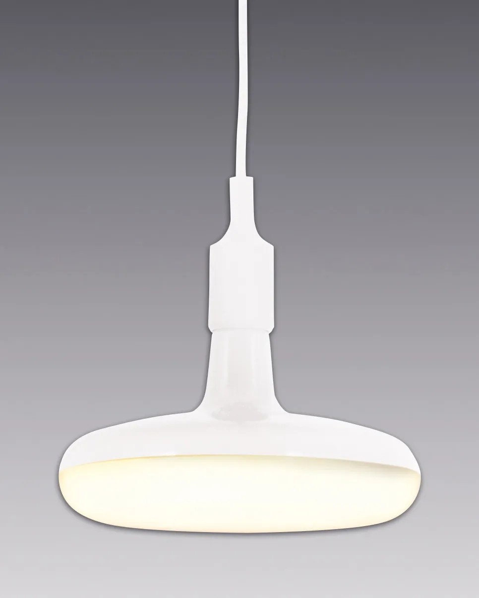 Näve Pendel inkl. LED-Tellerlampe Ufo Weiß kaufen bei OBI