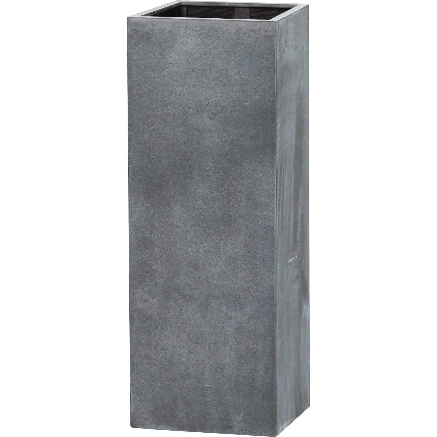 Pflanzkasten Leichtzement Grau Matt 33 cm x 33 cm x 85 cm kaufen bei OBI