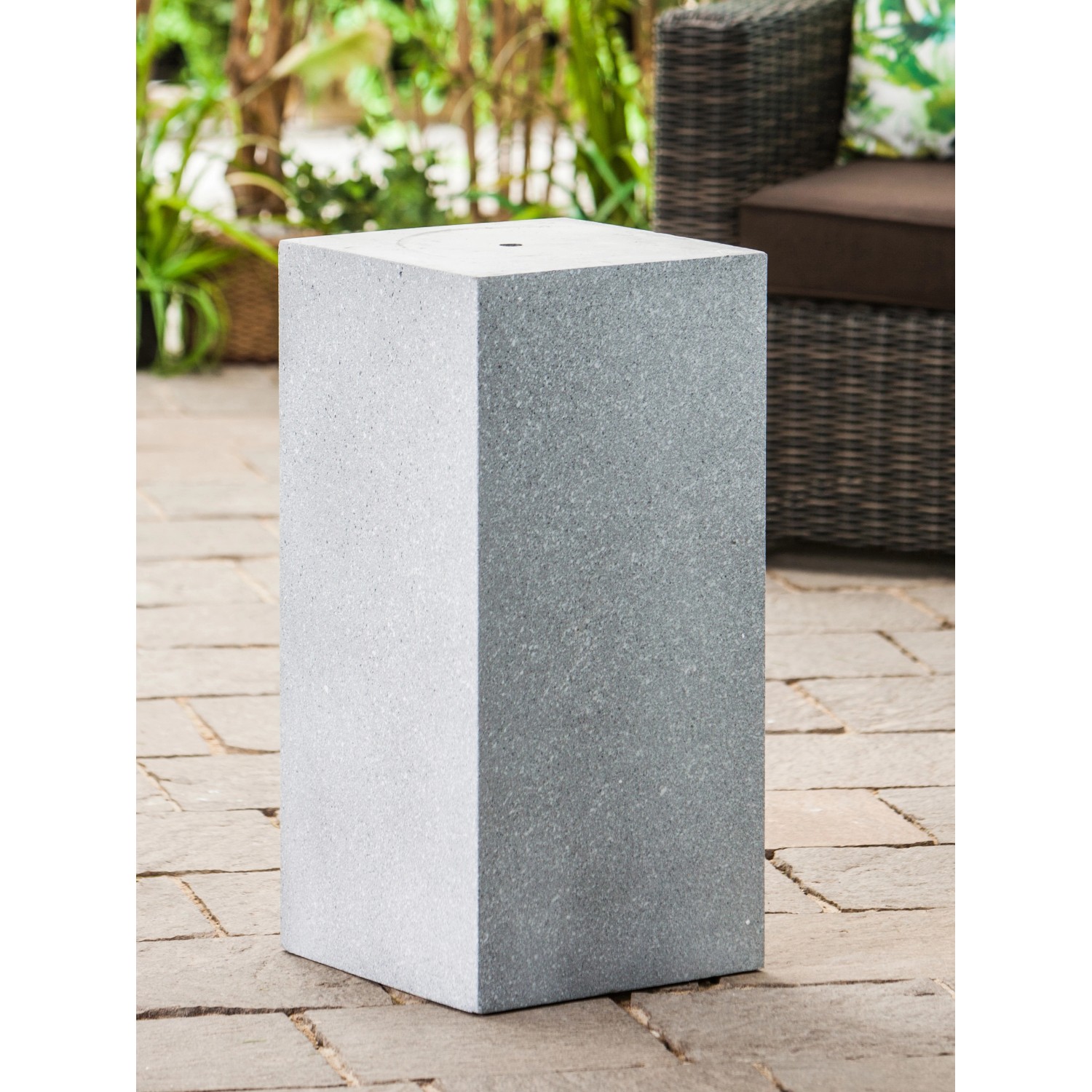 Heissner Gartenbrunnen Granit kaufen bei OBI