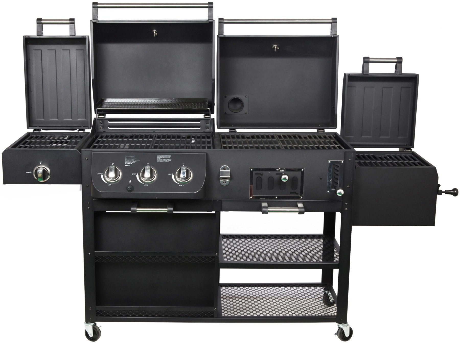 El Fuego Kombigrill Arizona 3 Brenner Und Seitenbrenner Schwarz Kaufen
