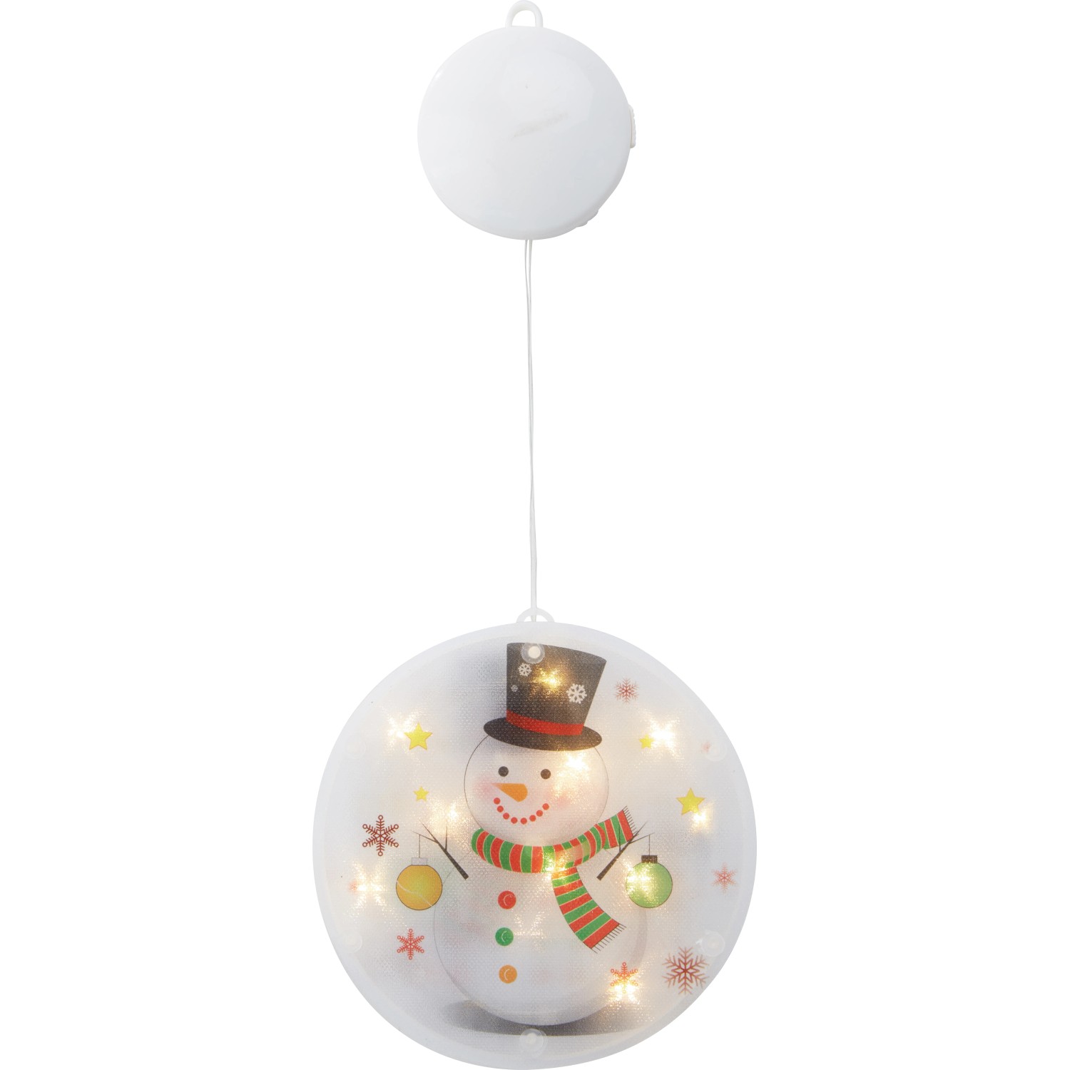Fensterlicht Schneemann 12 LEDs Warmweiß kaufen bei OBI