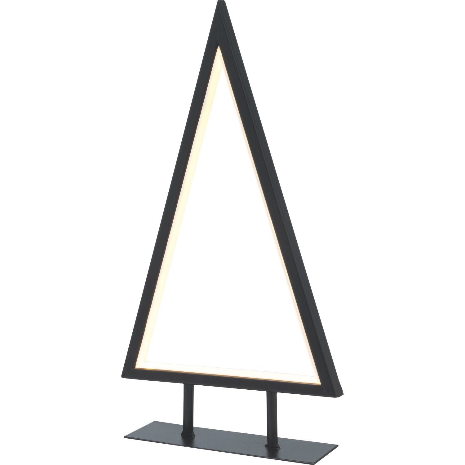 LED-Tanne 43 cm x 23 cm x 7 cm Schwarz kaufen bei OBI