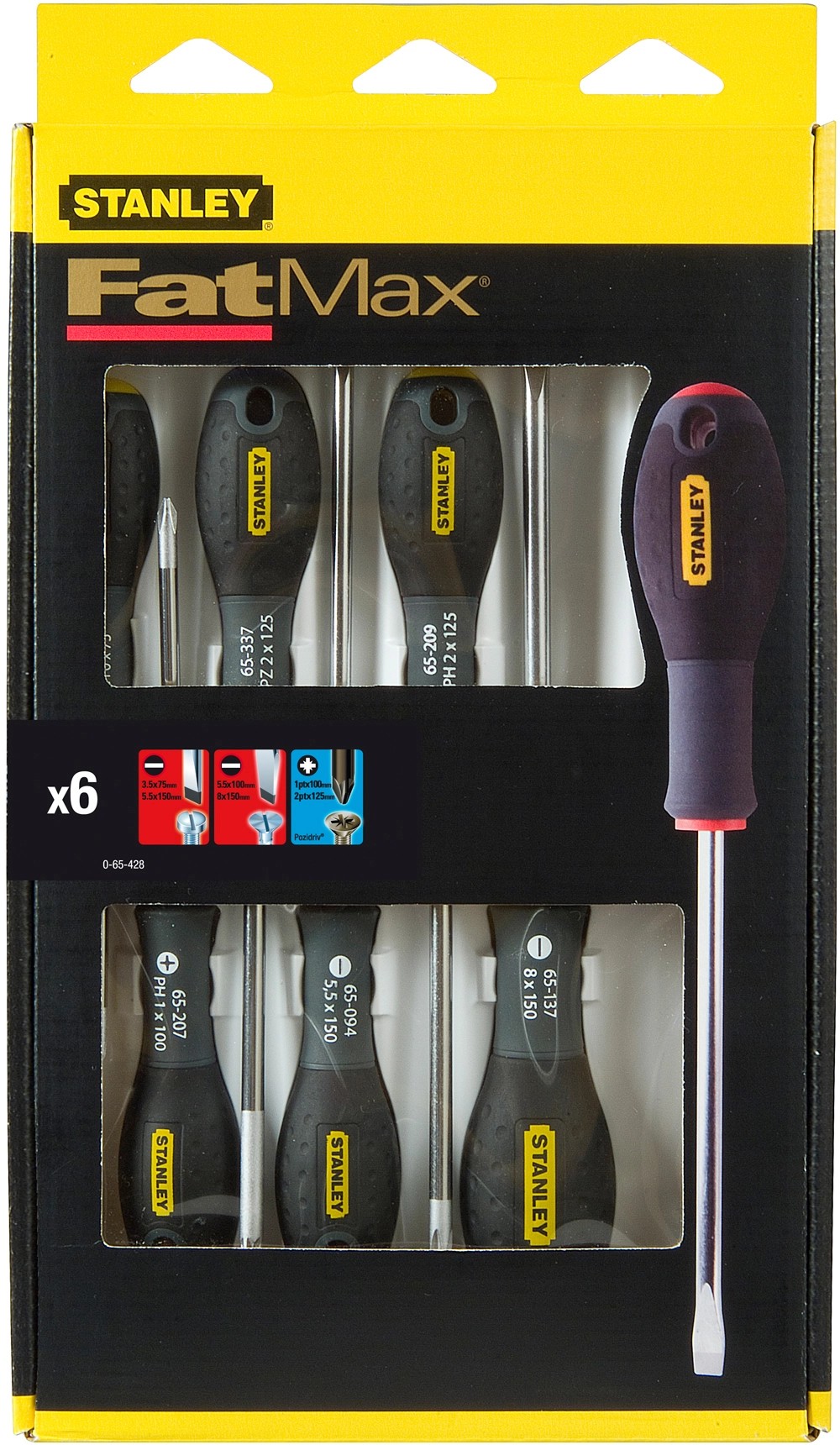 Stanley FatMax Schraubendreher-Set 6-tlg. 0-65-428 kaufen bei OBI