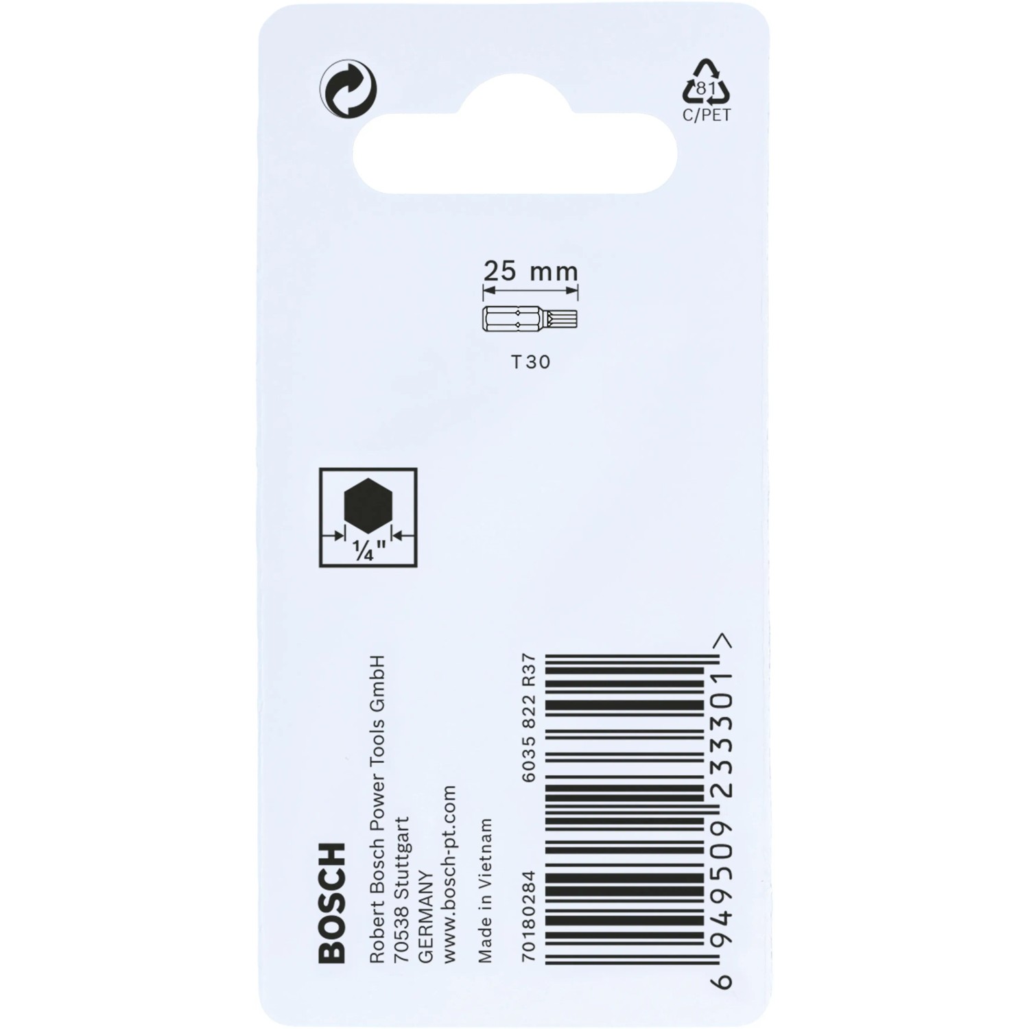 Bosch Insert Bits T30 Impact Control 2 Stück kaufen bei OBI