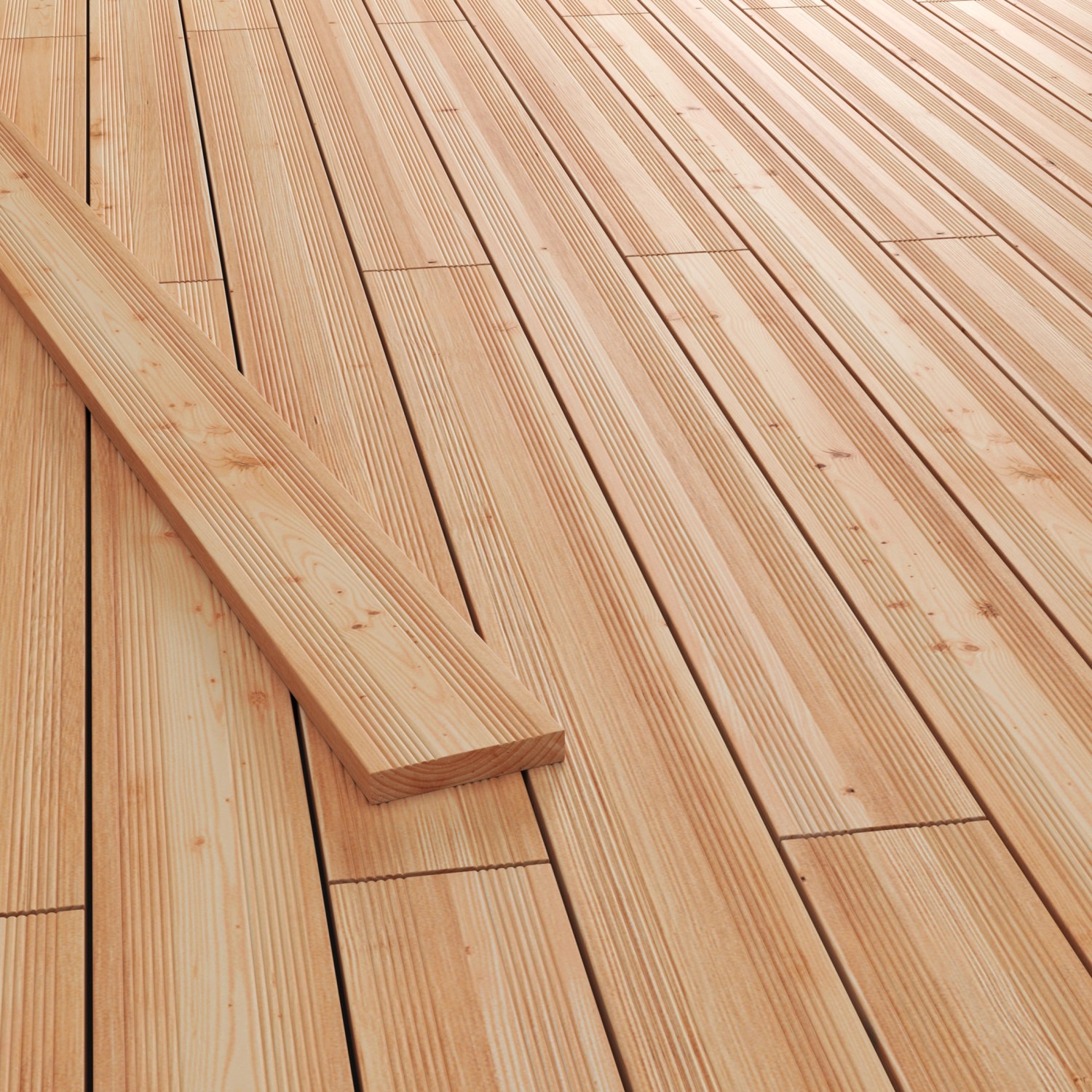 Terrassendiele Douglasie 2,1cm x 12cm x 400cm