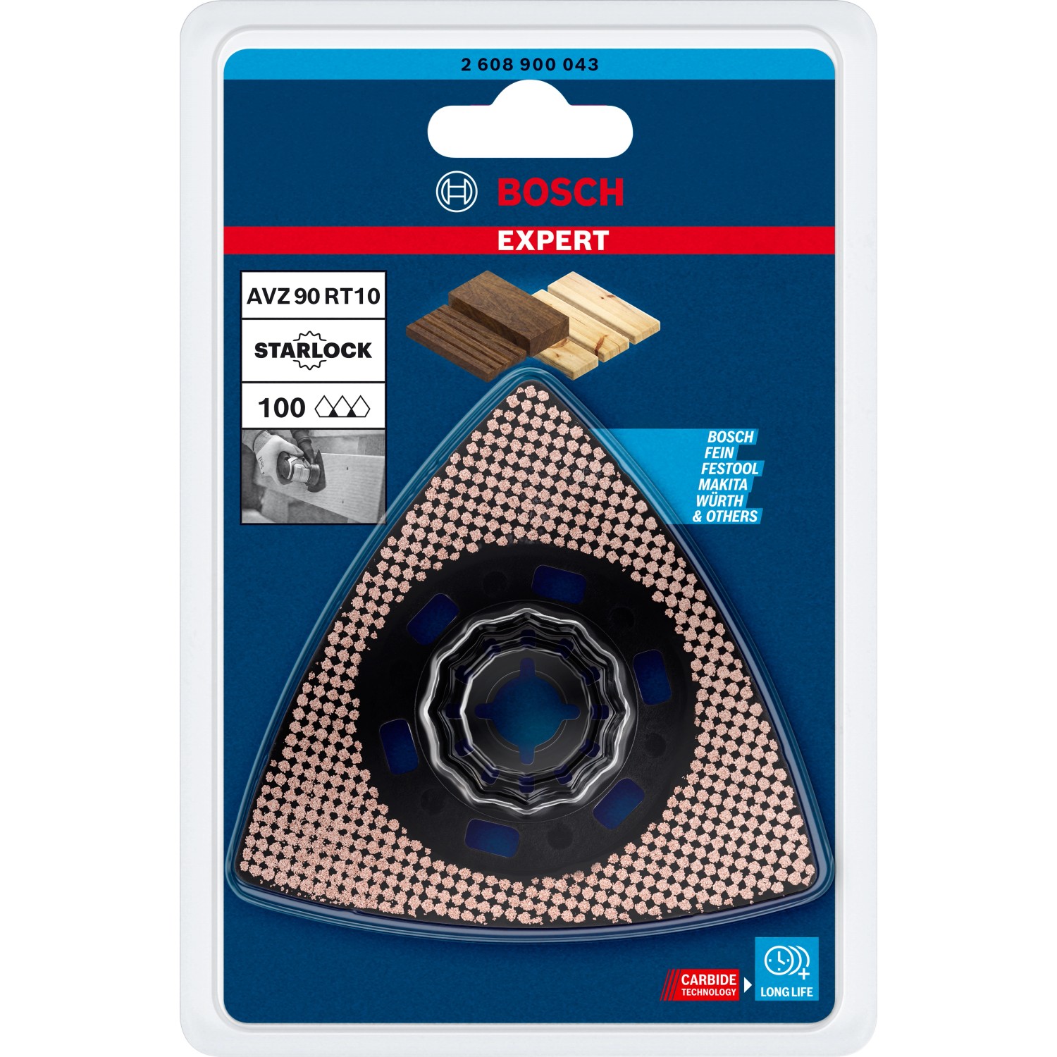 Bosch Expert Schleifplatte Multi Material AVZ90 RT10 Ø 90 mm kaufen bei OBI