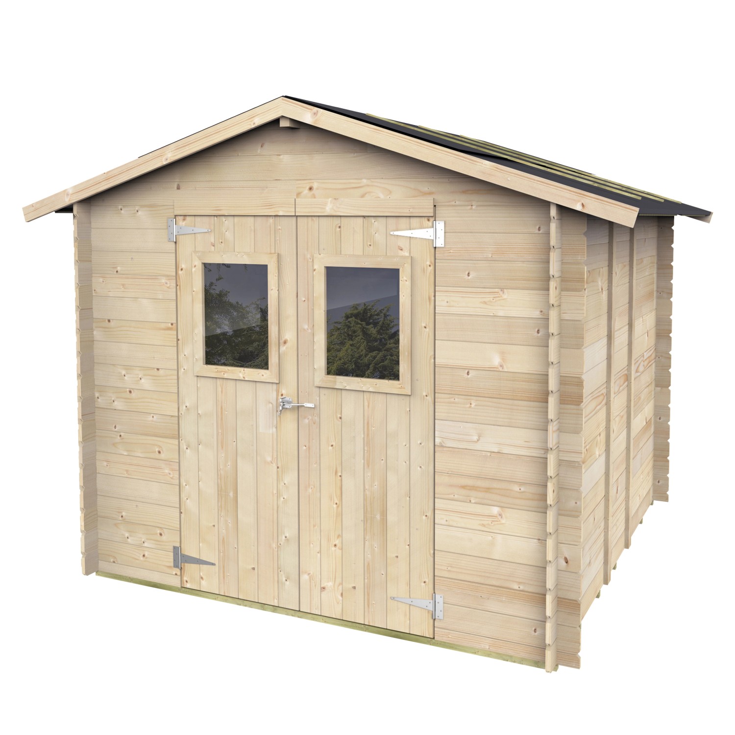 Holzhaus Bh19 Argenta 248x248 cm kaufen bei OBI