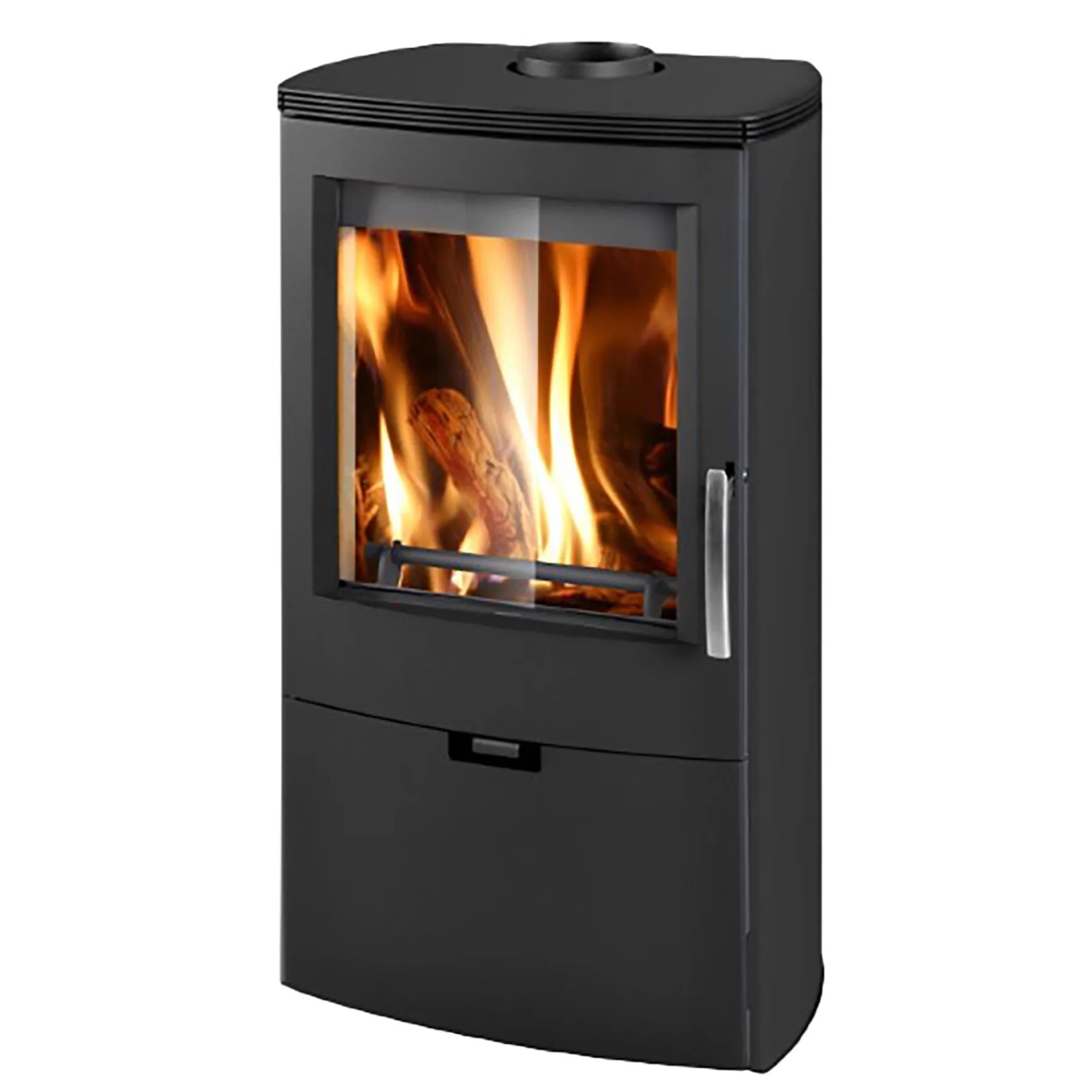 Thorma Falun Kaminofen Stahl Schwarz 7,5 kW kaufen bei OBI