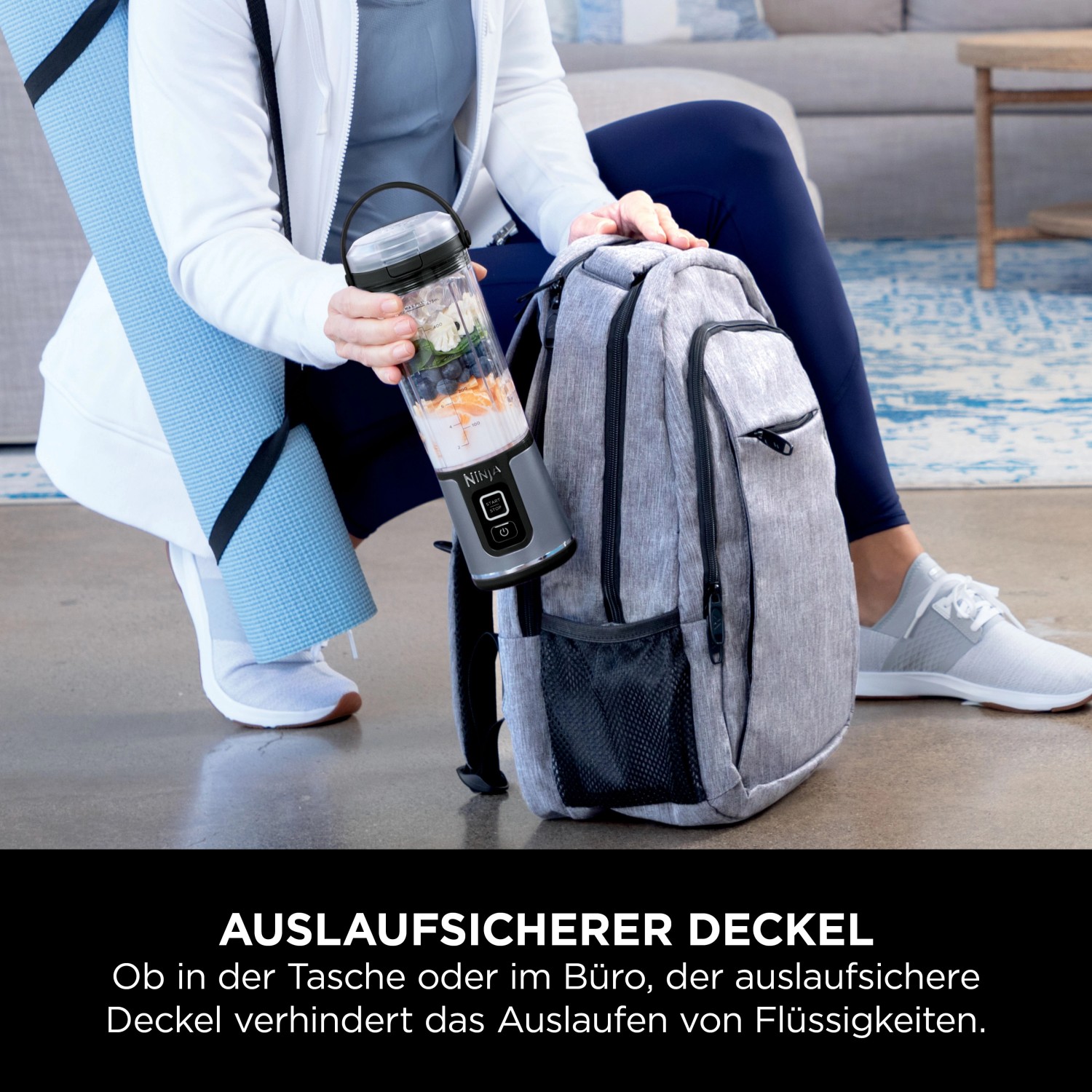 Ninja Mixer Blast BC151EUBK Kabellos Schwarz kaufen bei OBI