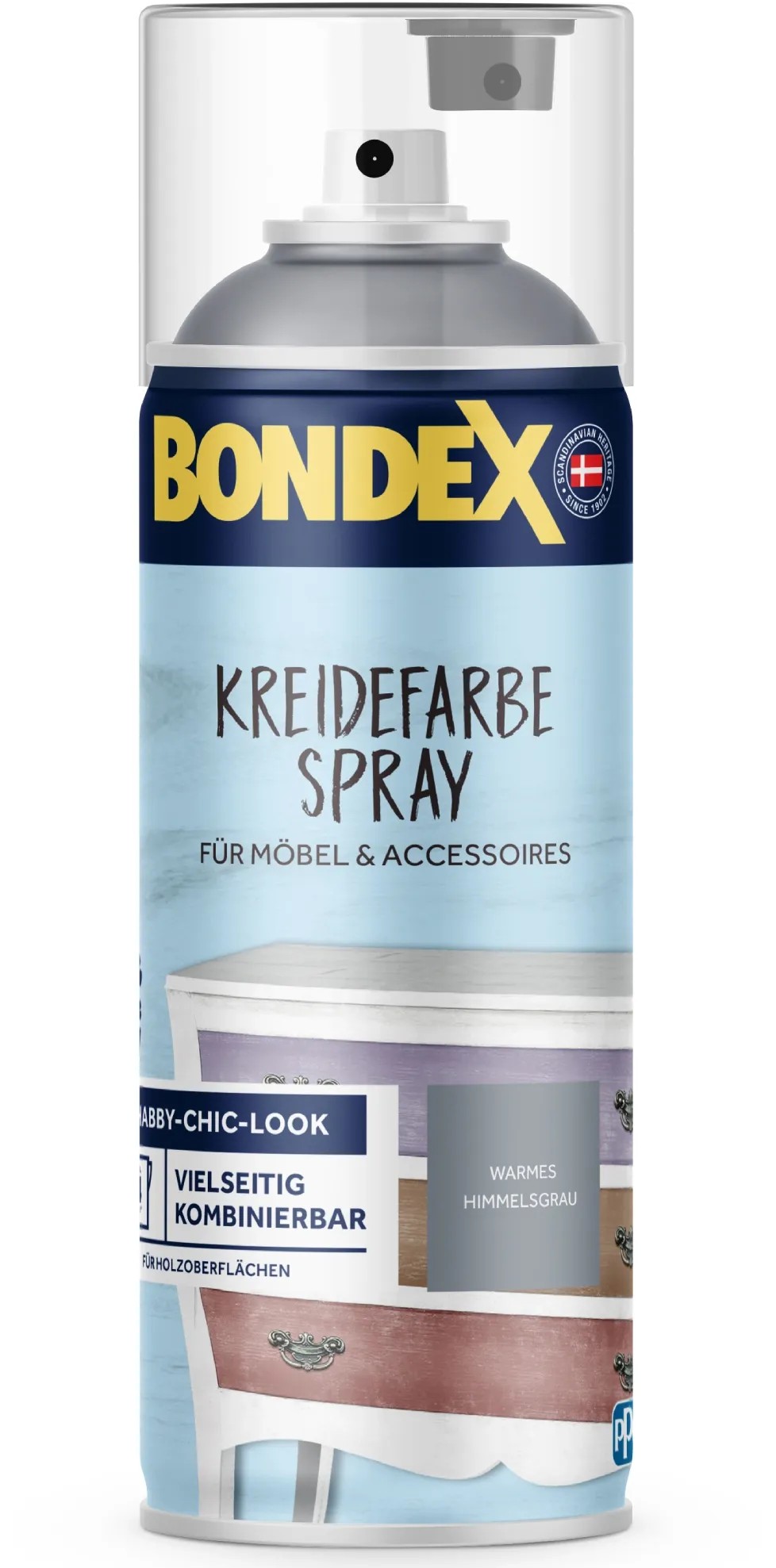 Bondex Kreidefarbe Spray Warmes Himmelsgrau 0,4 l kaufen bei OBI