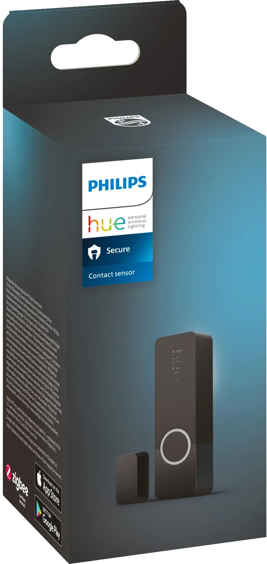 Philips Hue Kontaktsensor Secure 7 cm Schwarz kaufen bei OBI