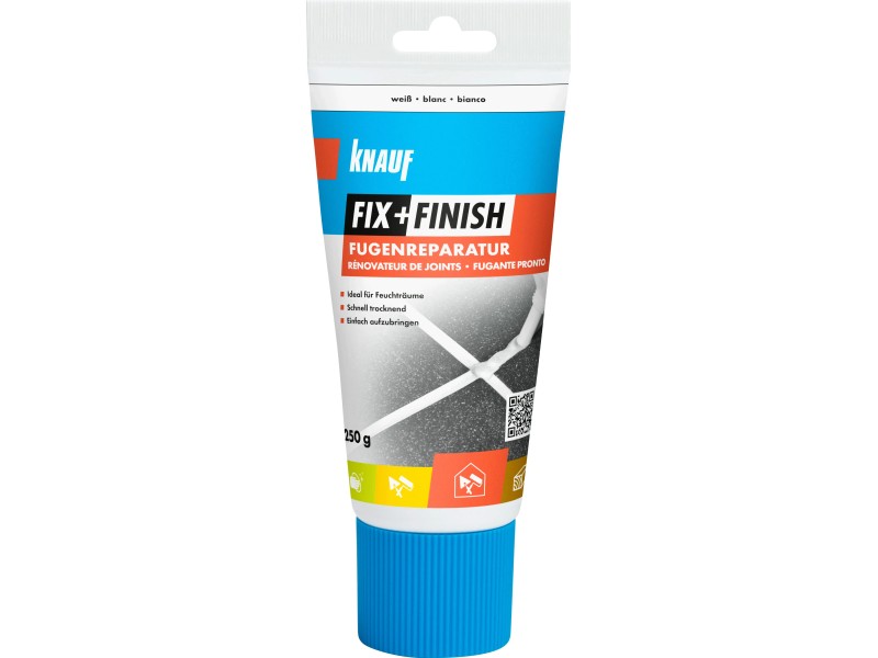Knauf Fix + Finish Fugenreparatur Tube Weiß 250 g kaufen bei OBI
