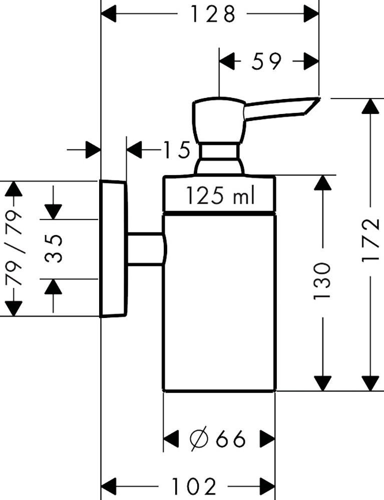Hansgrohe PuraVida Seifenspender Chrom kaufen bei OBI