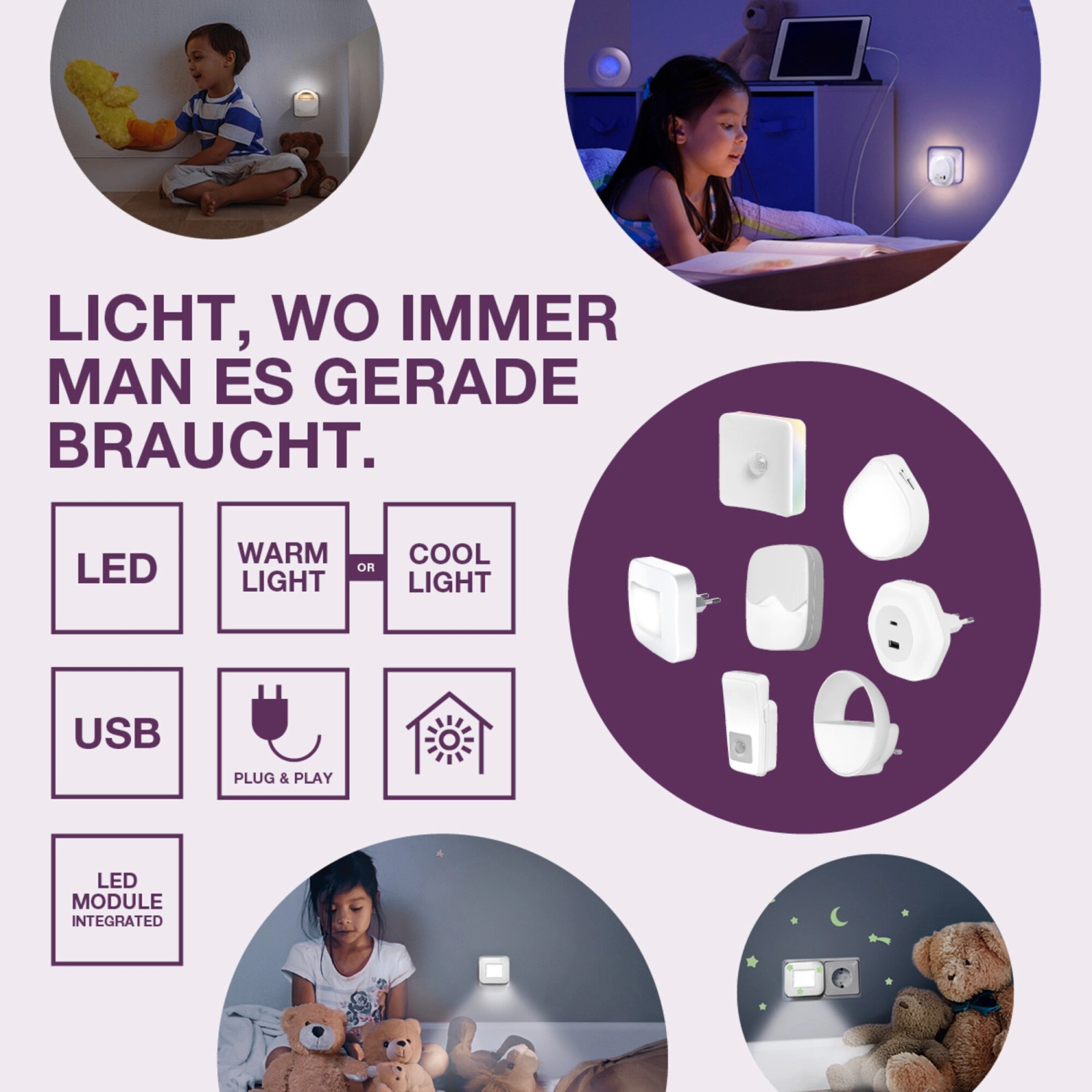 Osram LED-Nachtlicht Nightlux Mobile Lantern 0,65 W 4.000 K kaufen bei OBI