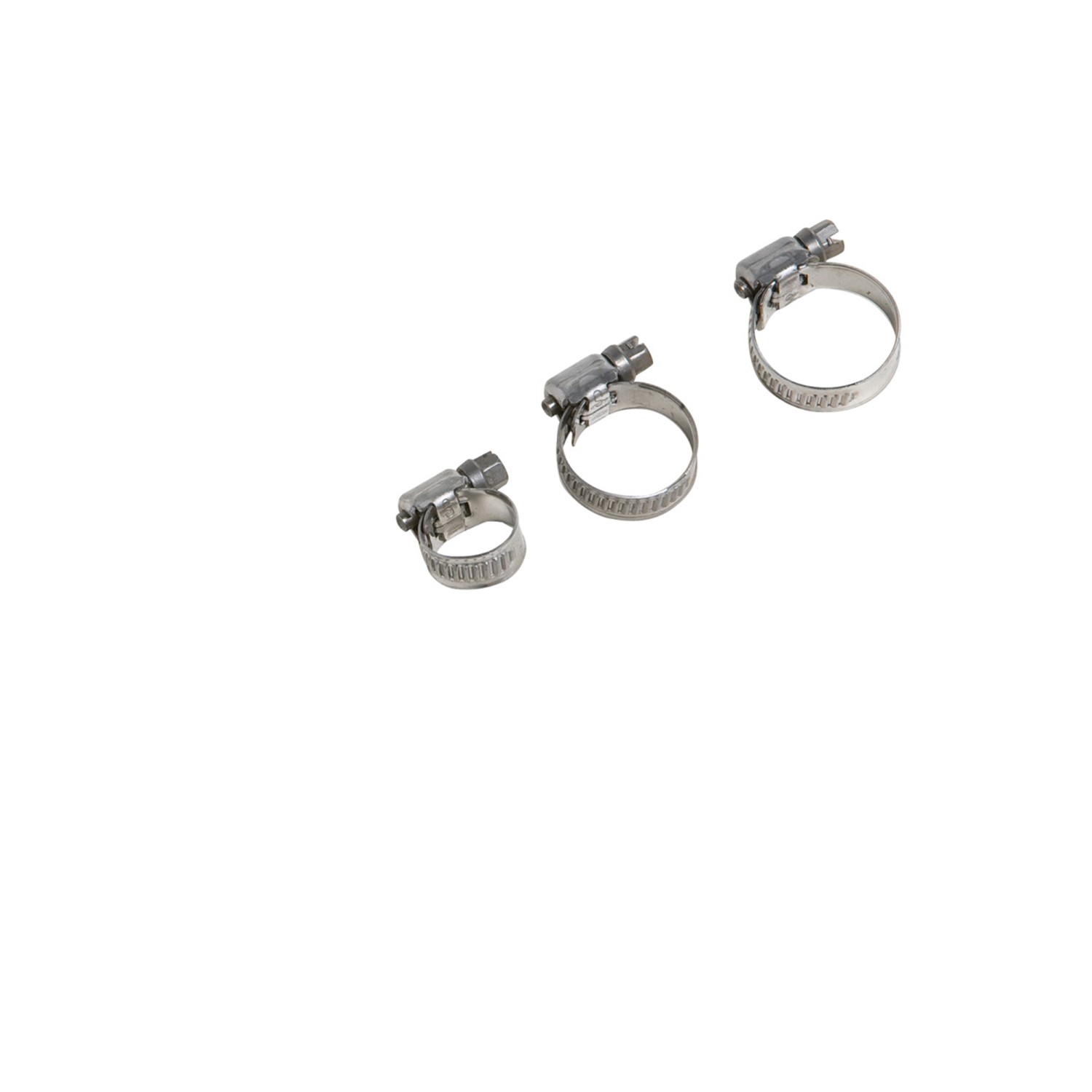 Schlauchschellen-Set 10 mm - 27 mm 15 Stück Edelstahl kaufen bei OBI