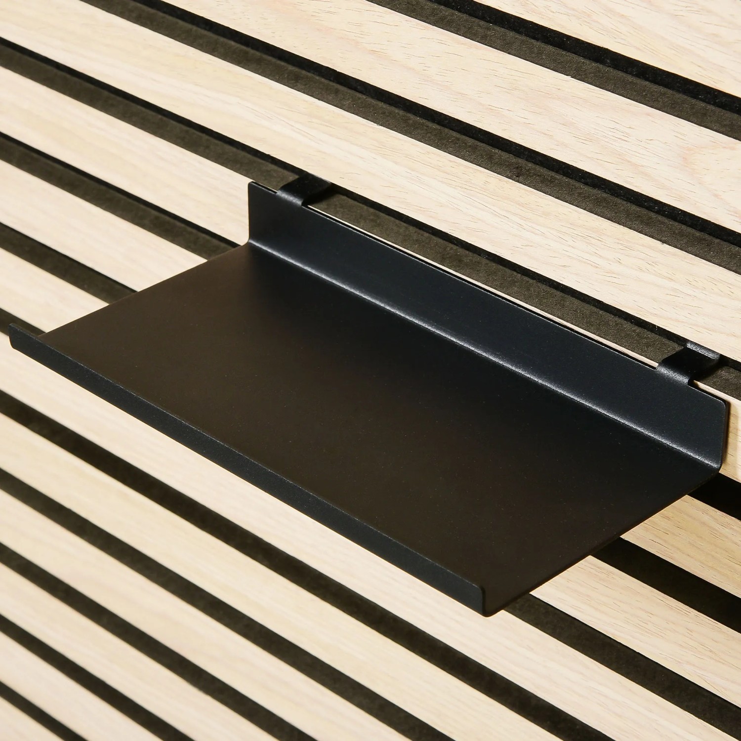 DenPanels Regal schwarz für Akustikpaneel 20 cm inkl. Schrauben kaufen ...