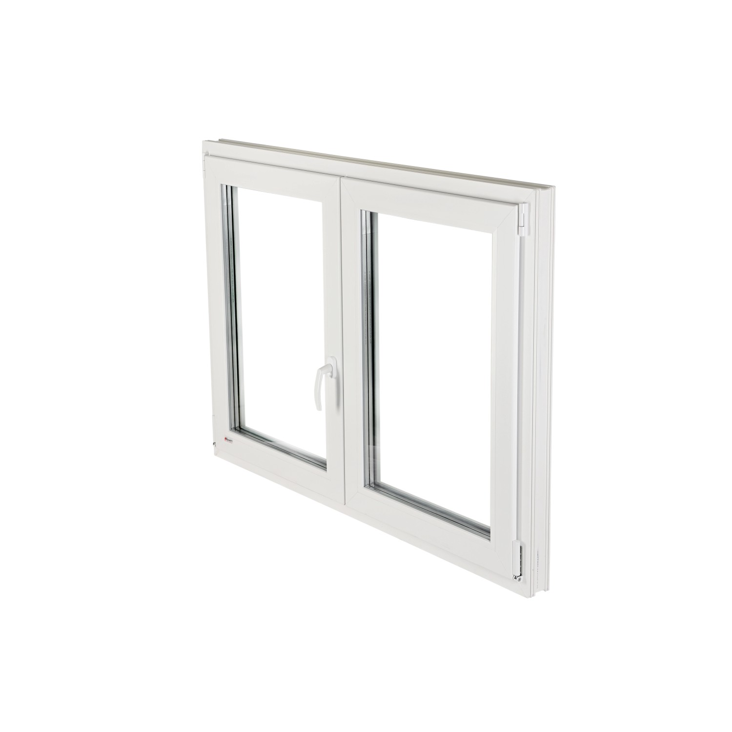 KM Meeth Kunststoff-Fenster CL70P Weiß 115 cm x 110 cm DIN Links kaufen bei OBI