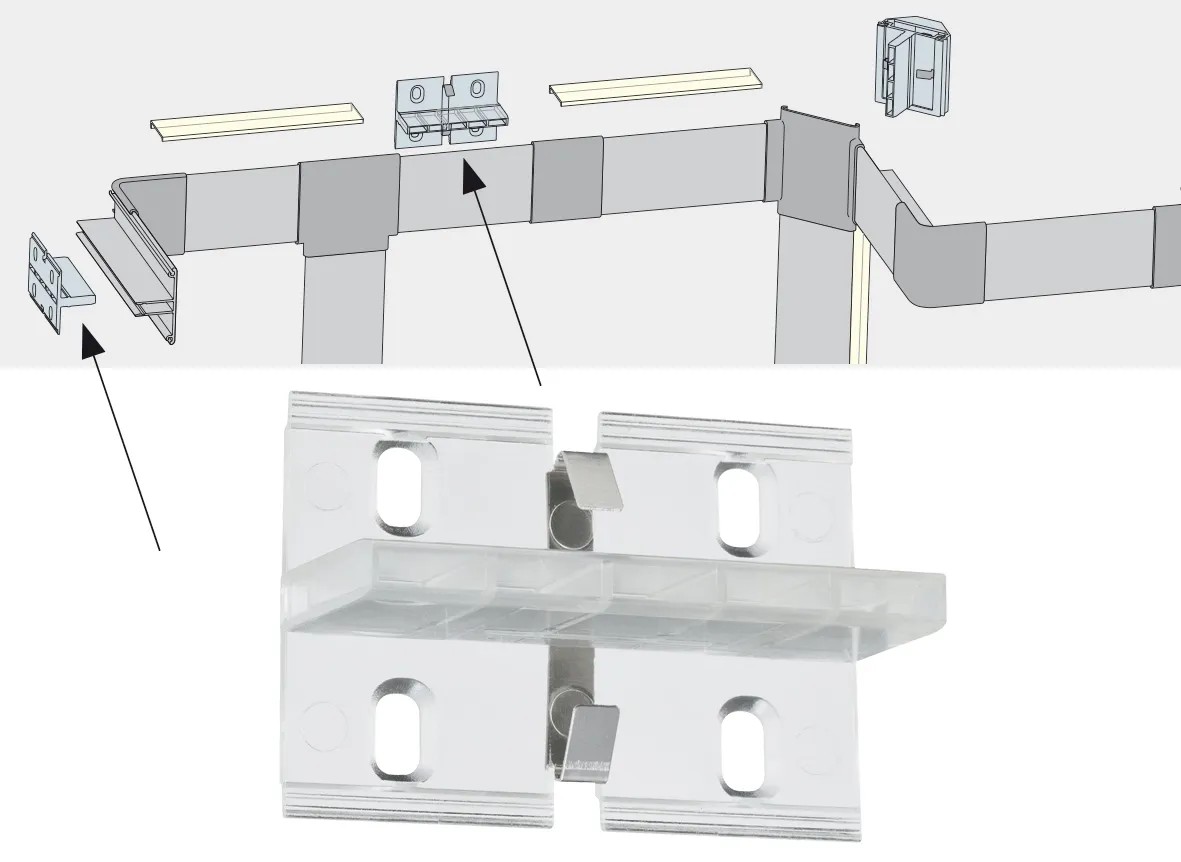 Paulmann Duo Profil Fixture 4er-Pack kaufen bei OBI