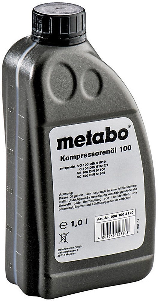 Metabo Kompressorenöl für Kolbenverdichter 1 l kaufen bei OBI