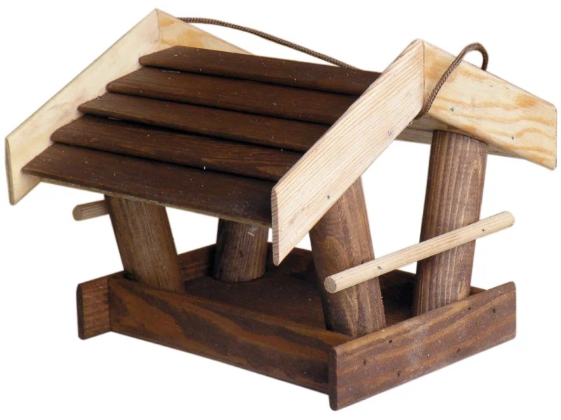 Dobar Vogelfutterhaus Kiefer dunkel FSC® kaufen bei OBI