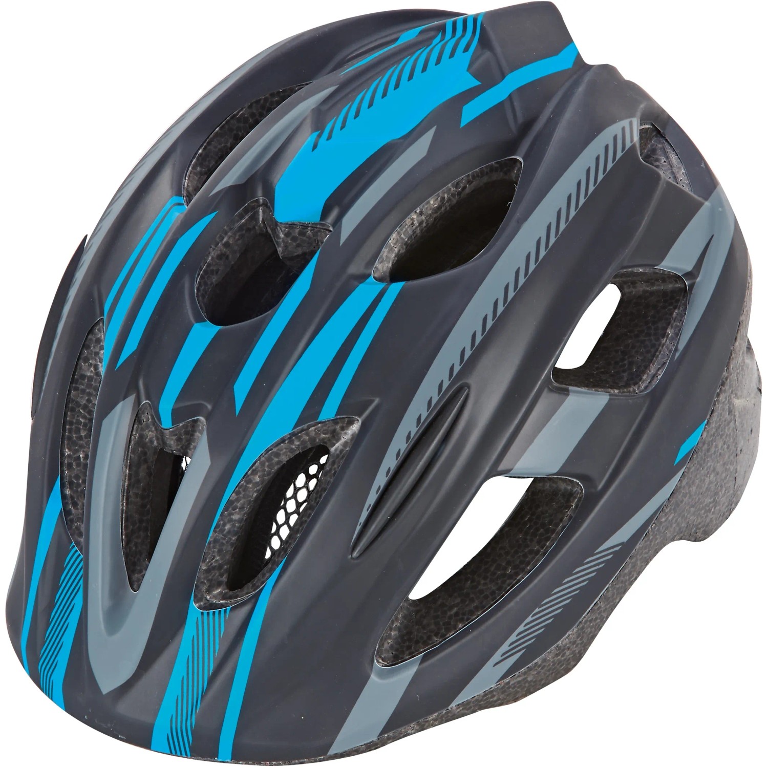 Prophete Fahrradhelm Kinder Twist Lock 52 cm - 56 cm Schwarz-Blau ...