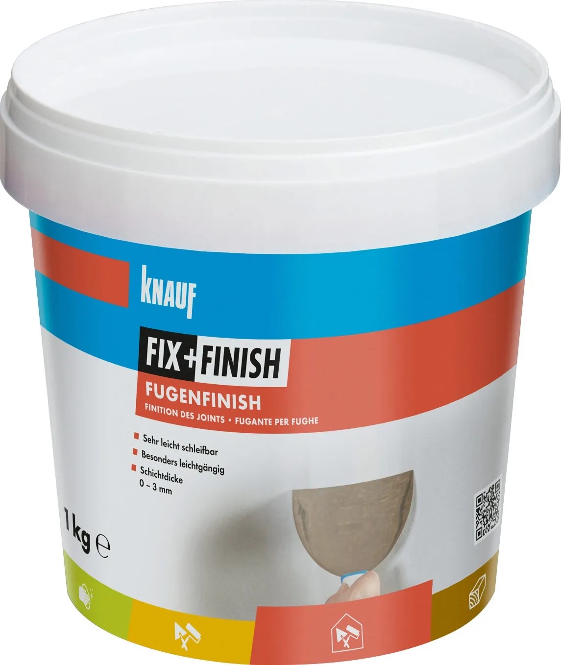 Knauf Fix + Finish Fugenfinish Endverspachtelung 1 kg kaufen bei OBI