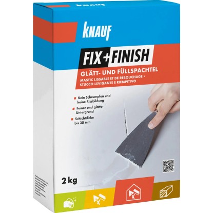 Knauf Fix + Finish Glätt- und Füllspachtel 2 kg kaufen bei OBI