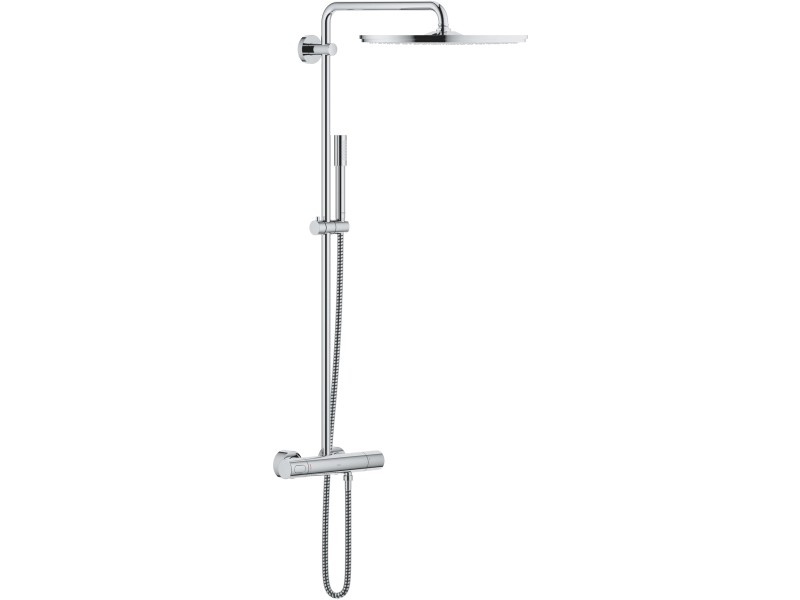 Grohe Duschsystem Rainshower 400 mit Chrom Thermostatbatterie kaufen ...