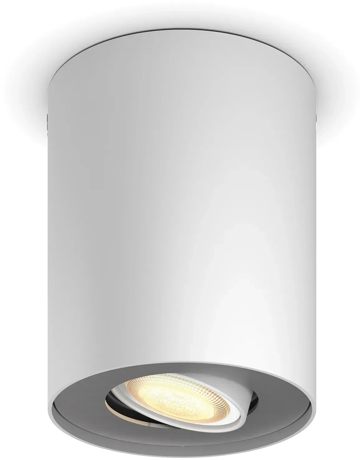 Philips Hue Spot 1-flg. White Ambiance Pillar Weiß 250 lm inkl. Dimmer ...