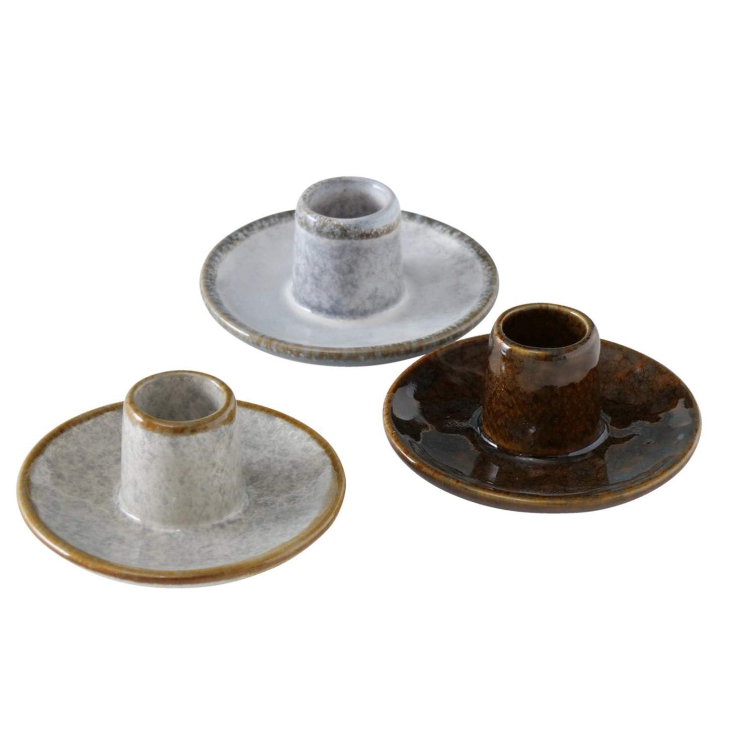 Boltze Home Kerzenleuchter Malinka 3-fach Sortiert Mehrfarbig kaufen bei OBI