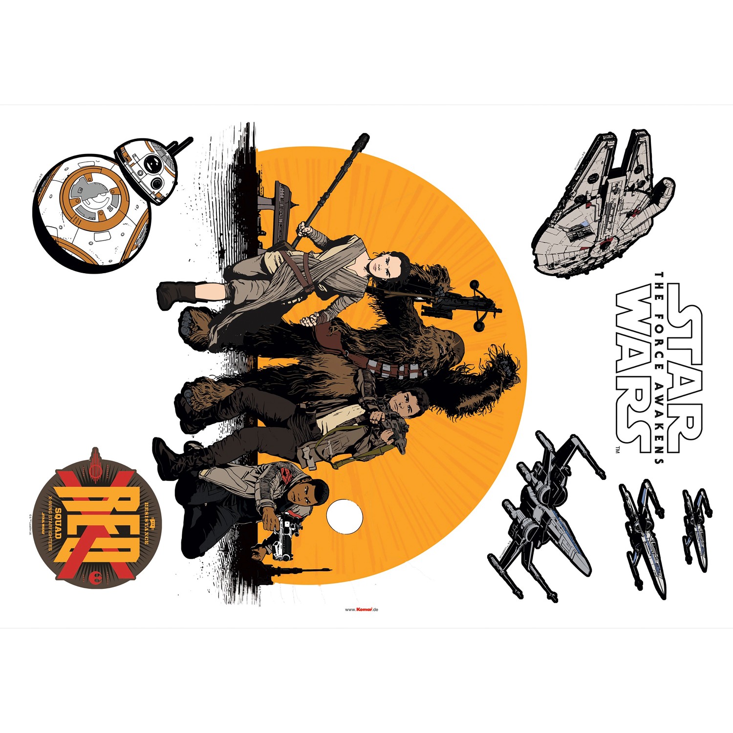 Komar Deko-Sticker Star Wars Resistance 50 cm x 70 cm kaufen bei OBI