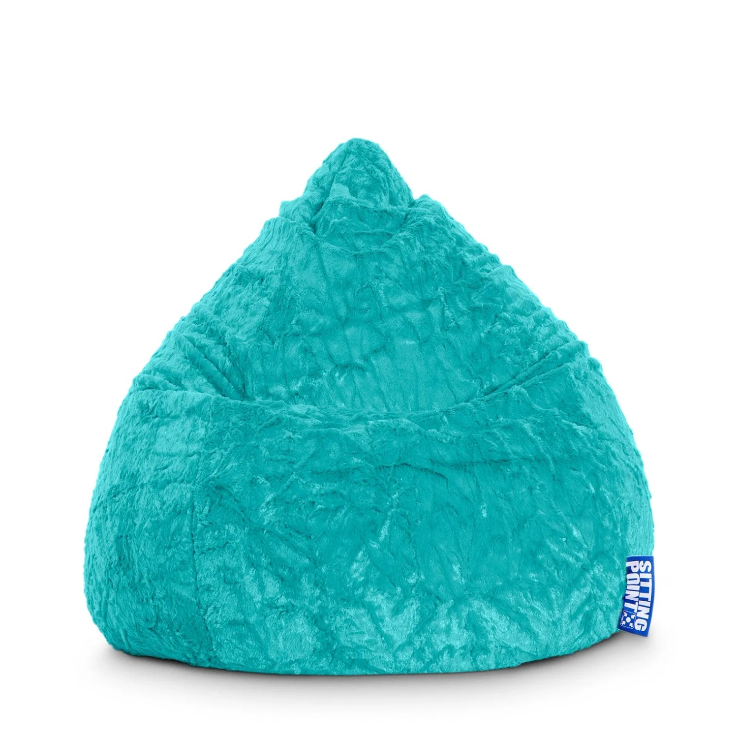 Sitting Point Sitzsack Fluffy 120 l Türkis kaufen bei OBI