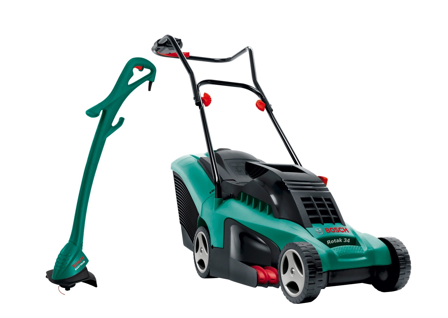 Bosch Elektro-Rasenmäher Rotak 34 + ART 23 Easytrim kaufen bei OBI