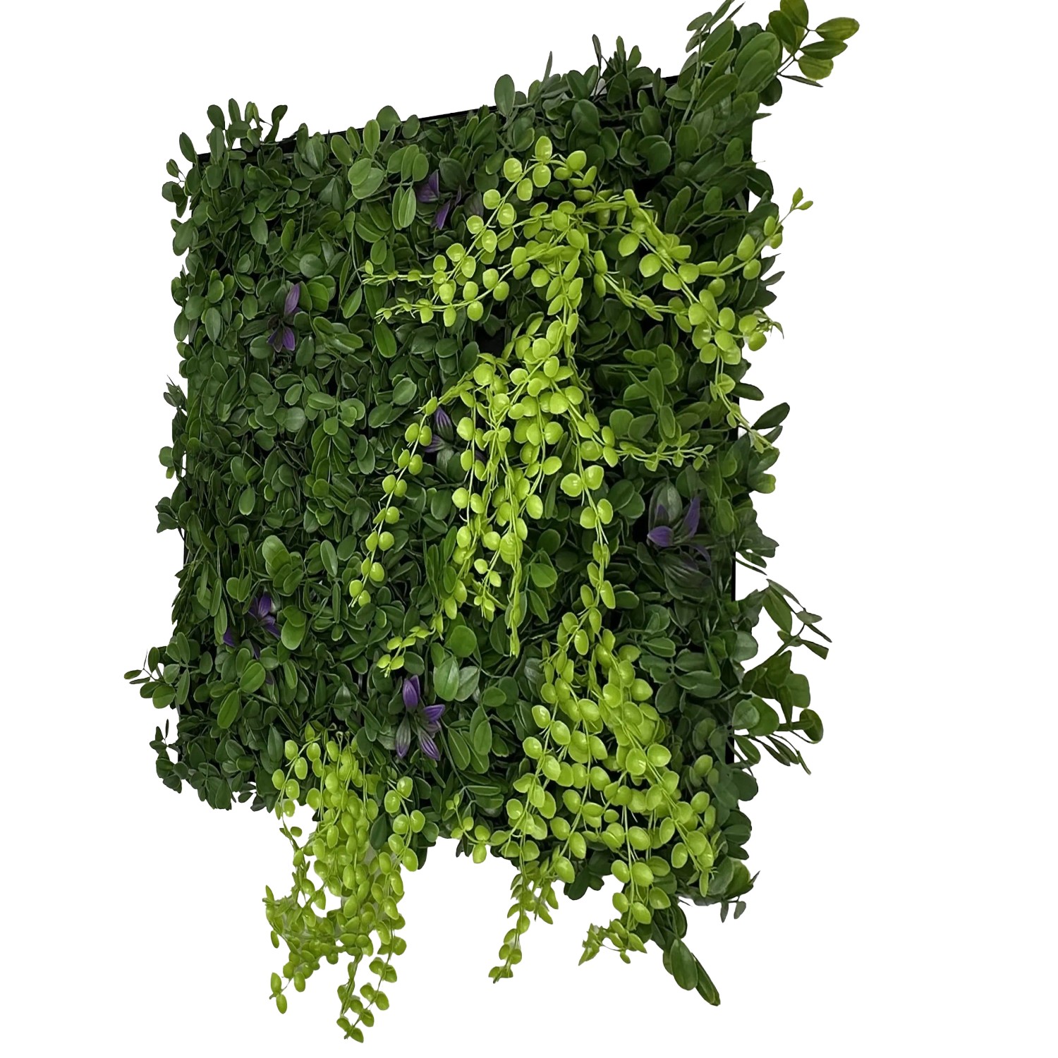 Jangal Wandpaneel Modular Wall Feral Green Mixed Flora 52 cm x 52 cm ...