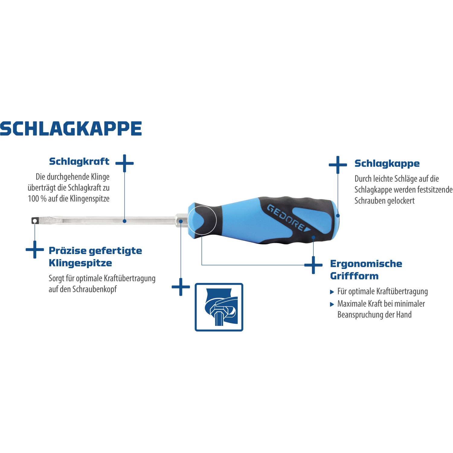 Gedore Schraubendreher Schlitz 2154 SK 6,5 kaufen bei OBI