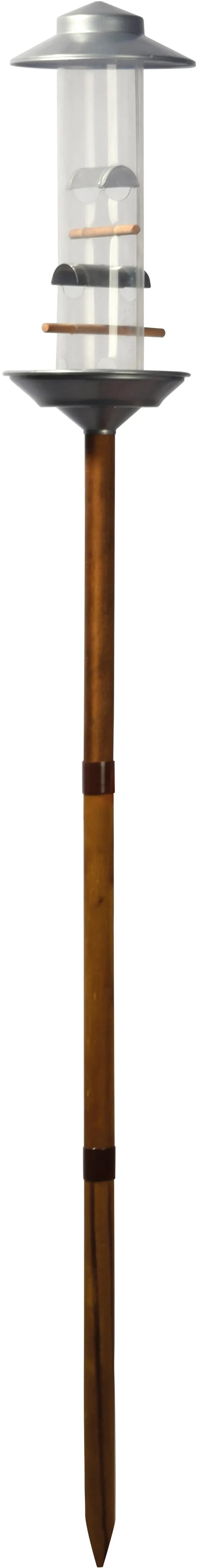 Dobar Stab-Vogelfutterspender Silber kaufen bei OBI