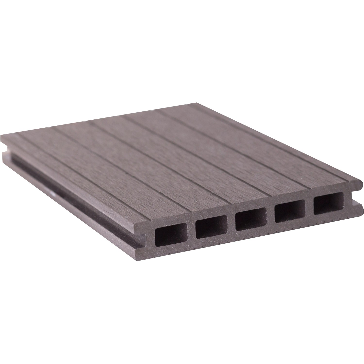 GroJa Terrassendiele BPC Entrada Grau 2,2cm x 14cm x 400cm kaufen bei OBI
