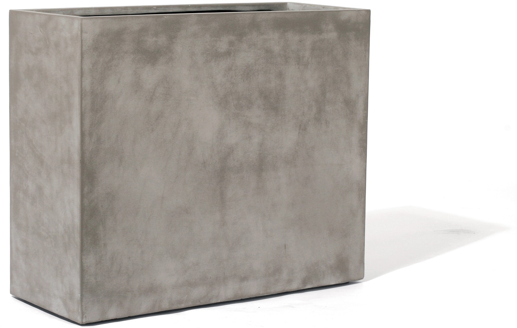 Kirschke Pflanzgefäß Pure Line Highford 98 cm x 37 cm x 80 cm Beton ...