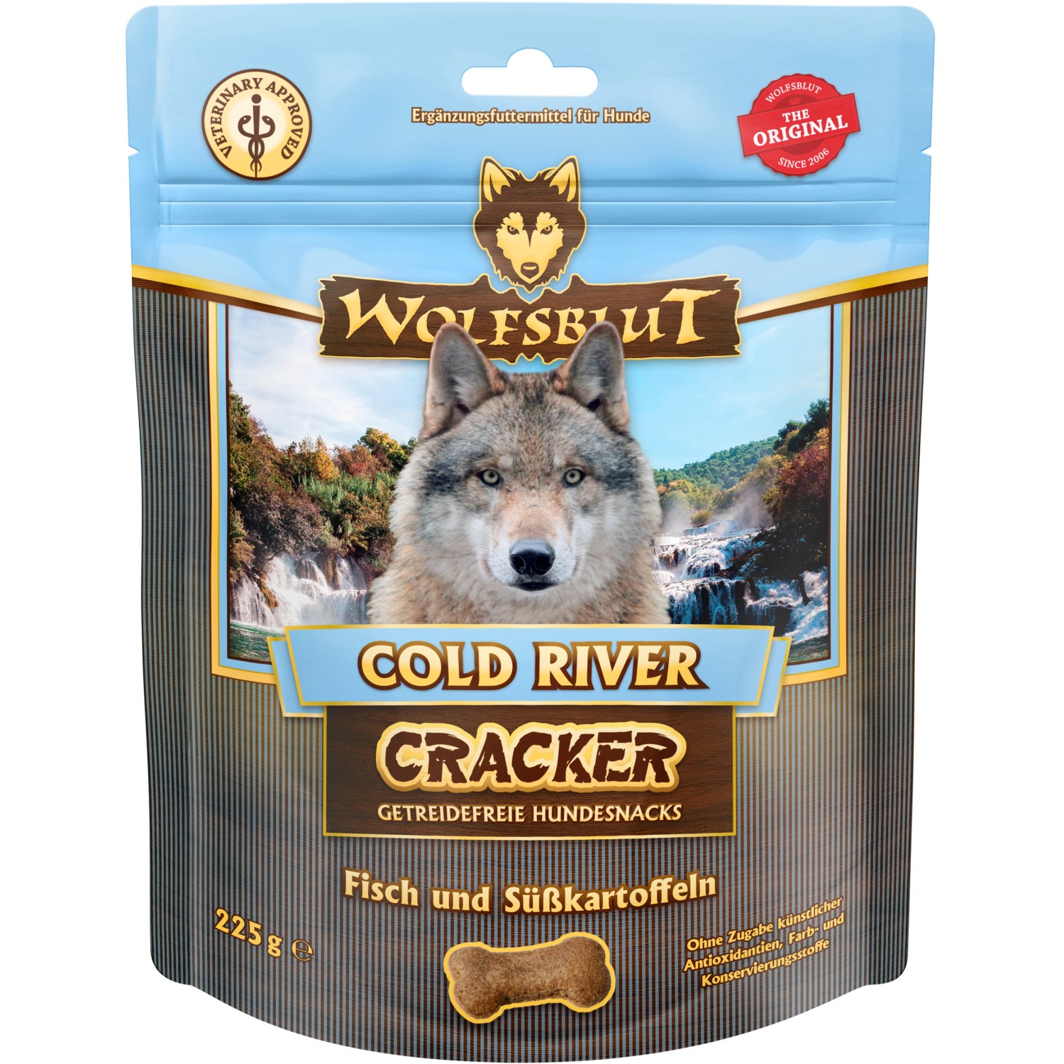 Wolfsblut Hunde-Belohnungssnacks Cold River Cracker Fisch und ...