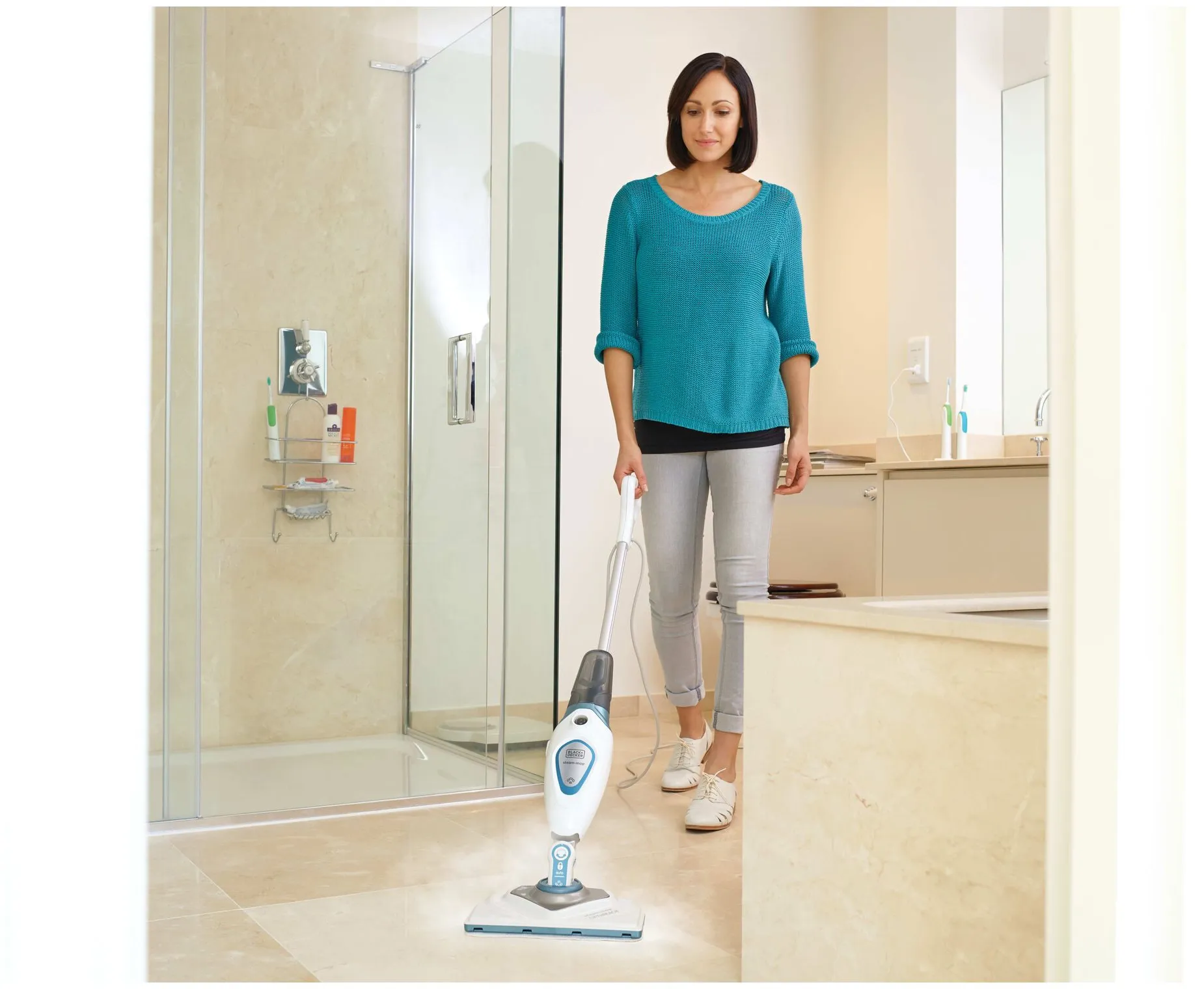 Black+Decker 2in1 Dampfbesen FSM1616 inkl. 2 Pads 1.600 W kaufen bei OBI