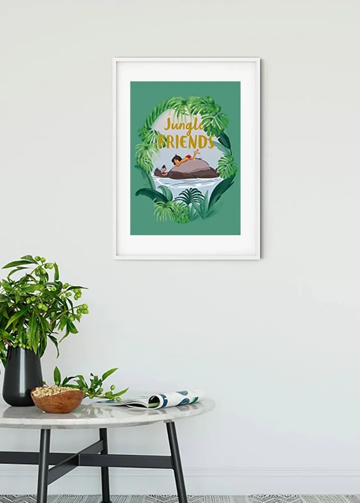 Komar Wandbild Jungle Book Friends 50 x 70 cm kaufen bei OBI