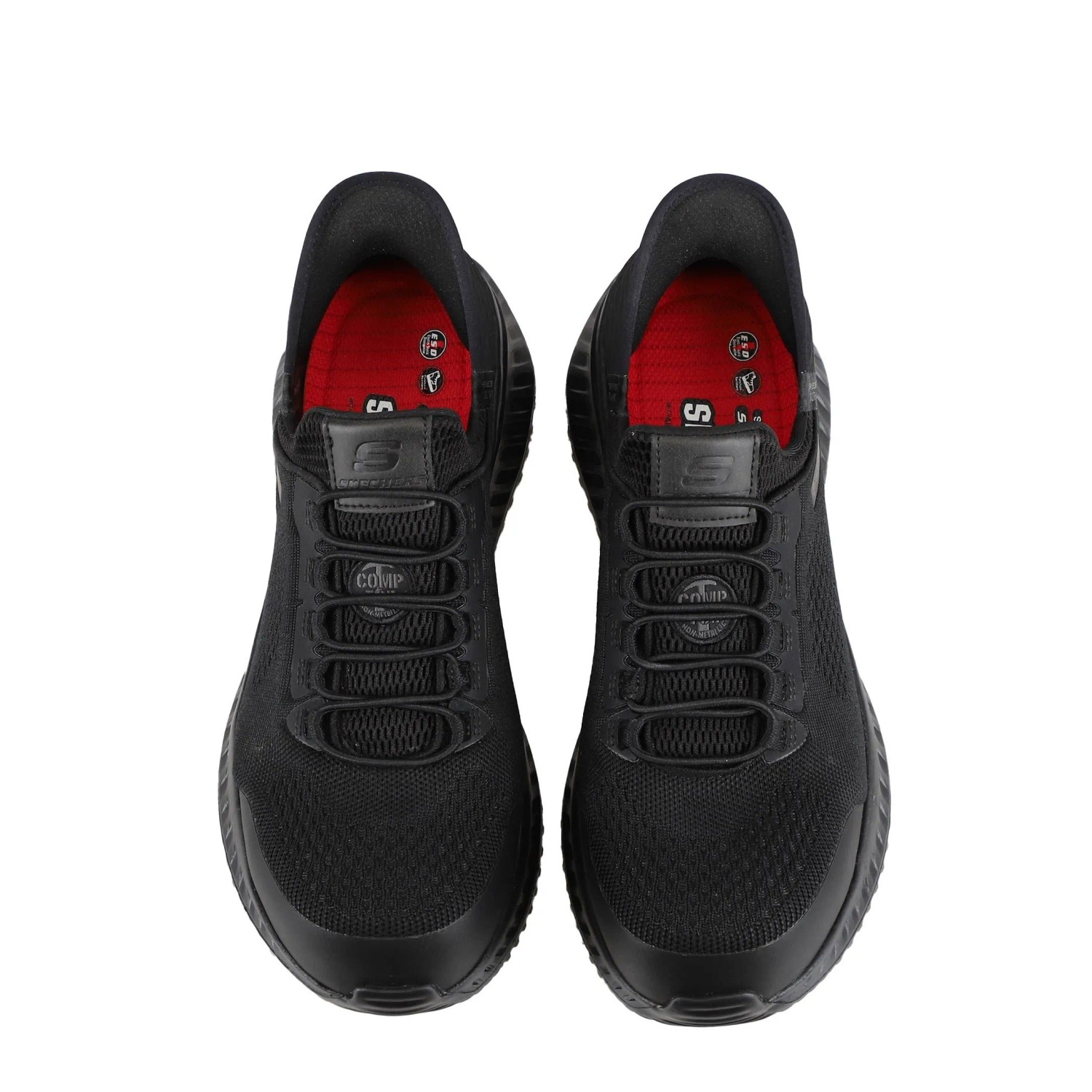 Skechers Sicherheitsschuhe Fletchit Tilido Herren S1PL Gr. 43 Schwarz ...