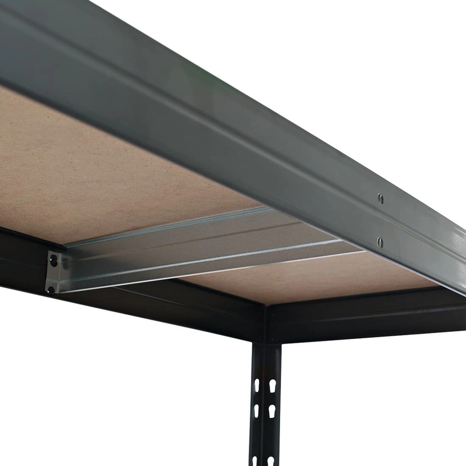 Ar Shelving Rivet Set 180 x 180 x 210 x 45 cm mit 4 HDF-Böden Anthrazit ...