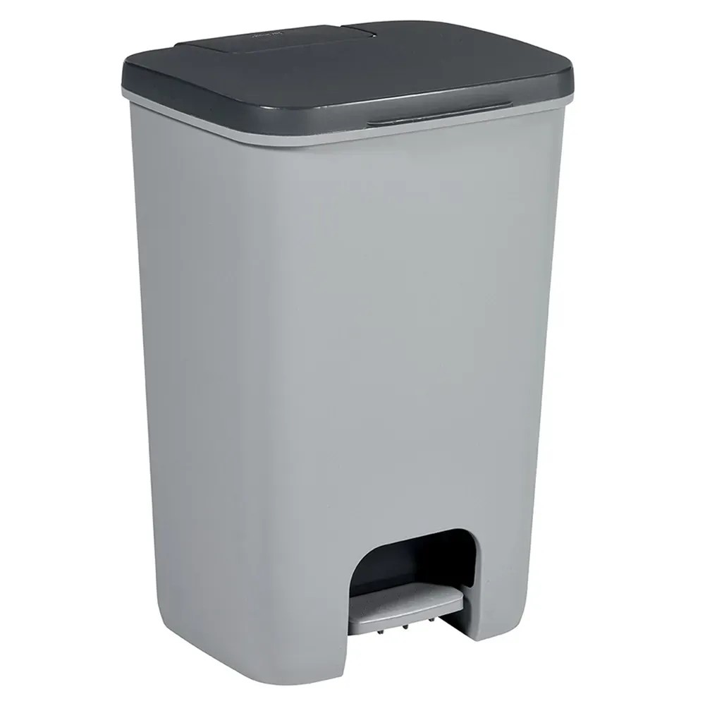 Curver Mülleimer Essentials 40 L Grau kaufen bei OBI