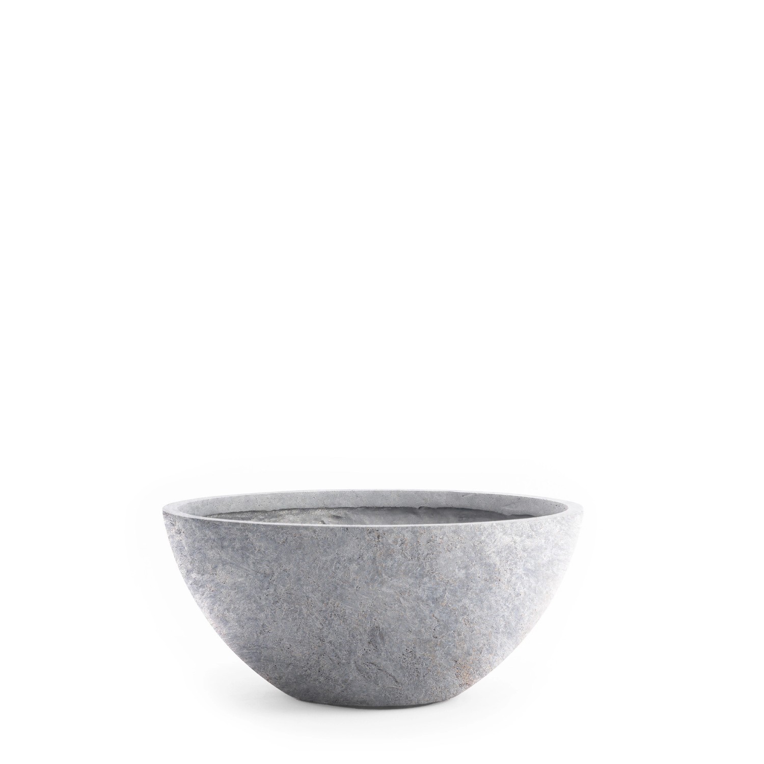 Pflanzwerk Pflanzschale Bowl Premium Frostbeständig Lava 55 cm Hellgrau ...
